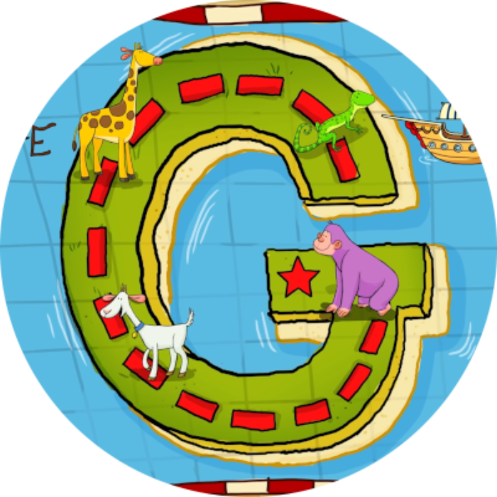 The Letter G Sticker - ClassX