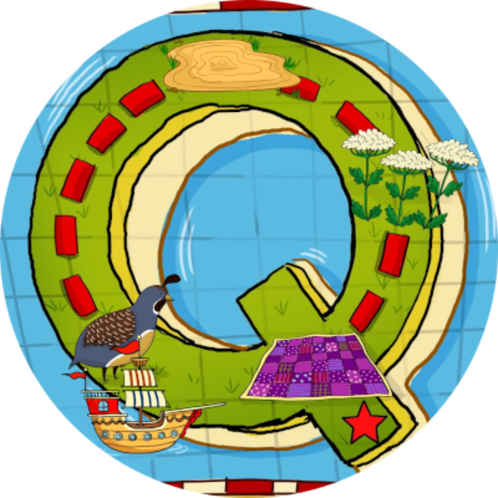 The Letter Q Sticker - ClassX