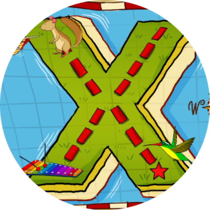 The Letter X Sticker - ClassX