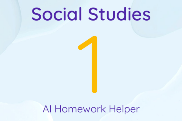 Grade 1 – Social Studies – ClassX