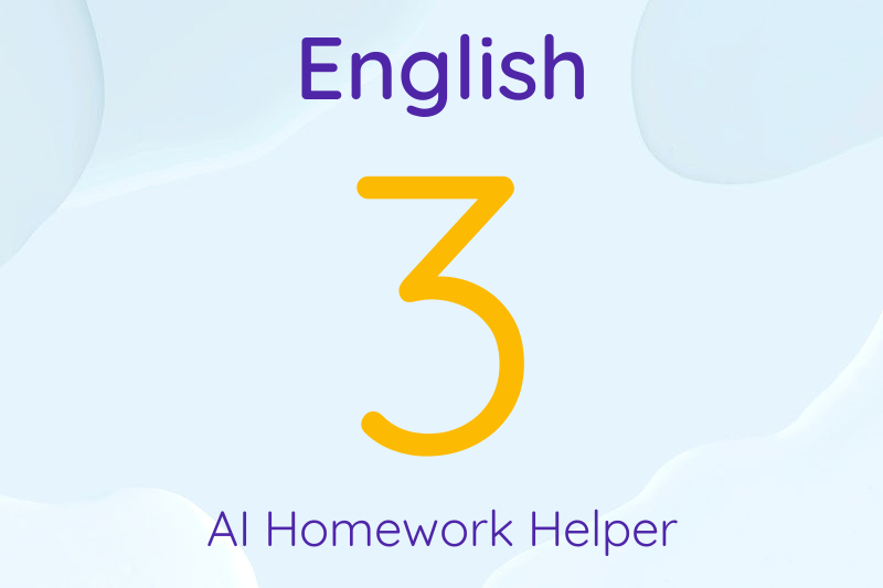 Grade 3 – English – ClassX