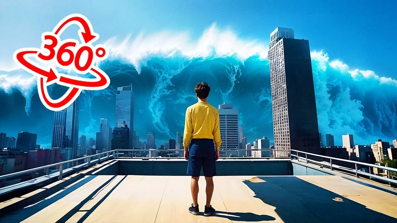 360° VR Tsunami Wave Storm: Dive into the Chaos! - ClassX