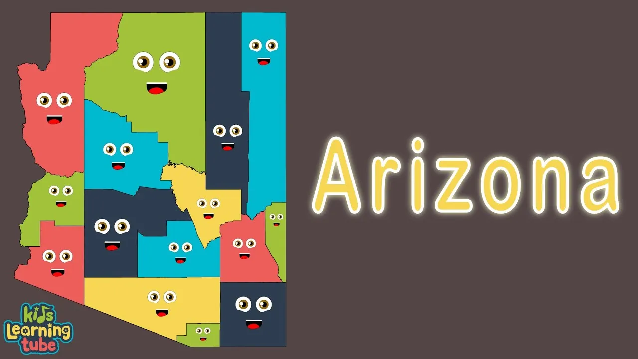 Arizona - Geography and Counties | 50 States of America - ClassX