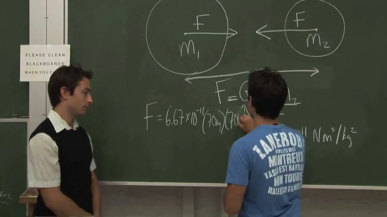 Calculating Gravitational Attraction Classx