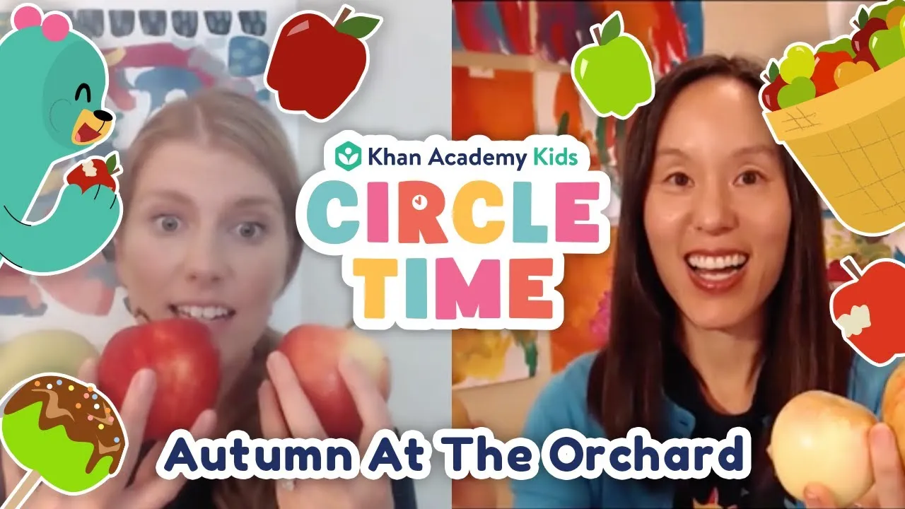 Counting To 9 | Autumn At The Orchard | Apples And Ostrich Eggs ...