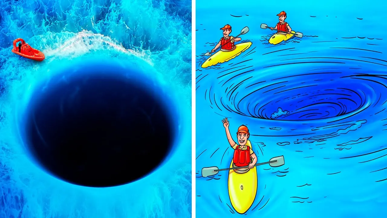 How Deep the World's Strongest Whirlpool Is - ClassX