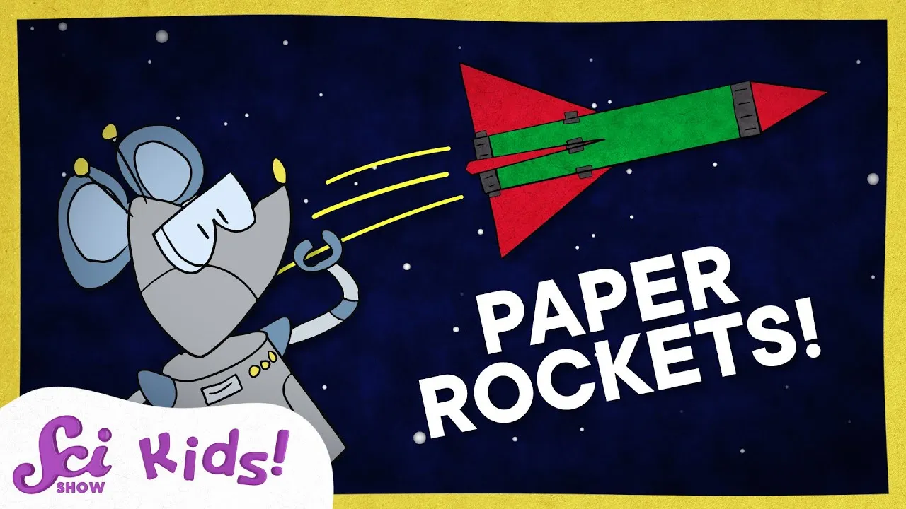 Let's Build Paper Rockets! | Let's Explore Mars! | SciShow Kids - ClassX