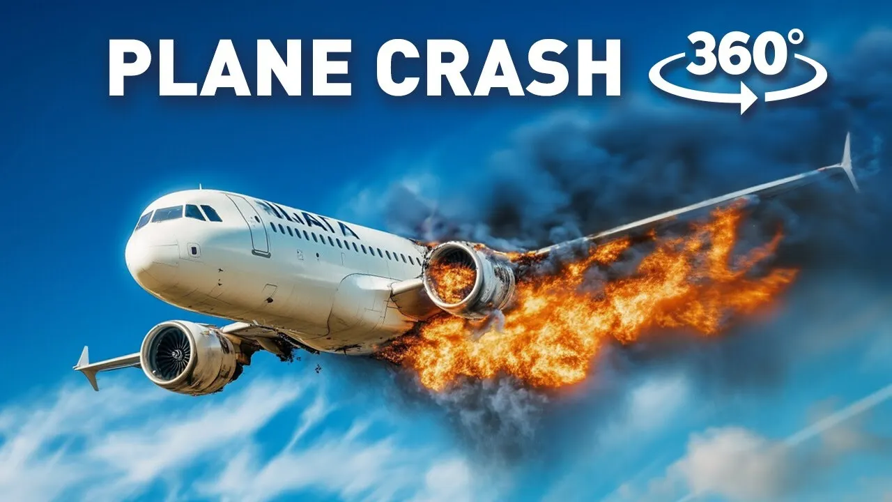 Survive Plane Crash Underwater with Sea Monsters | 360° VR - ClassX