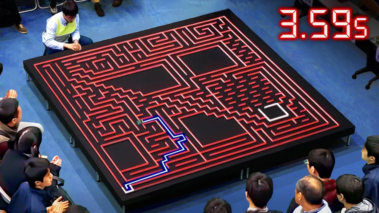 The Fastest Maze-Solving Competition On Earth - ClassX