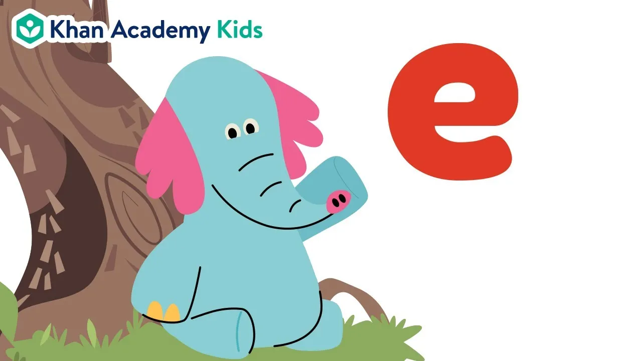 The Letter E | Letters and Letter Sounds | Learn Phonics with Khan ...