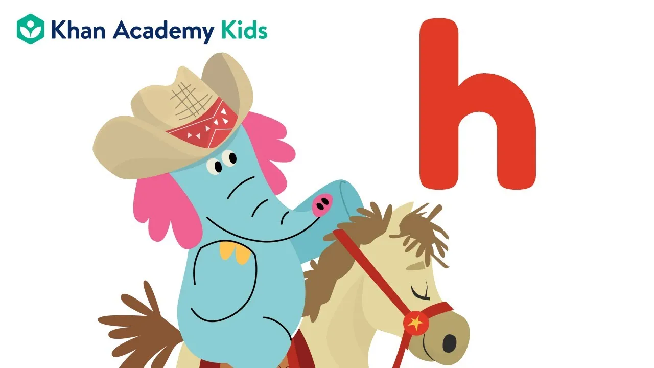 The Letter H | Letters and Letter Sounds | Learn Phonics with Khan ...