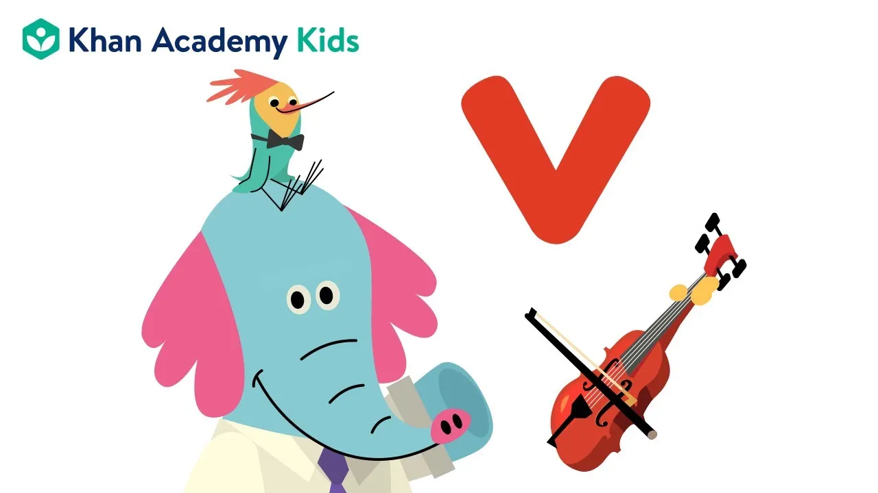 The Letter V | Letters and Letter Sounds | Learn Phonics with Khan ...