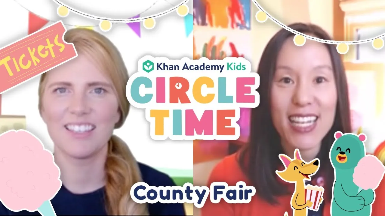 Visit The County Fair | Book Reading for Kids | Circle Time with Khan ...