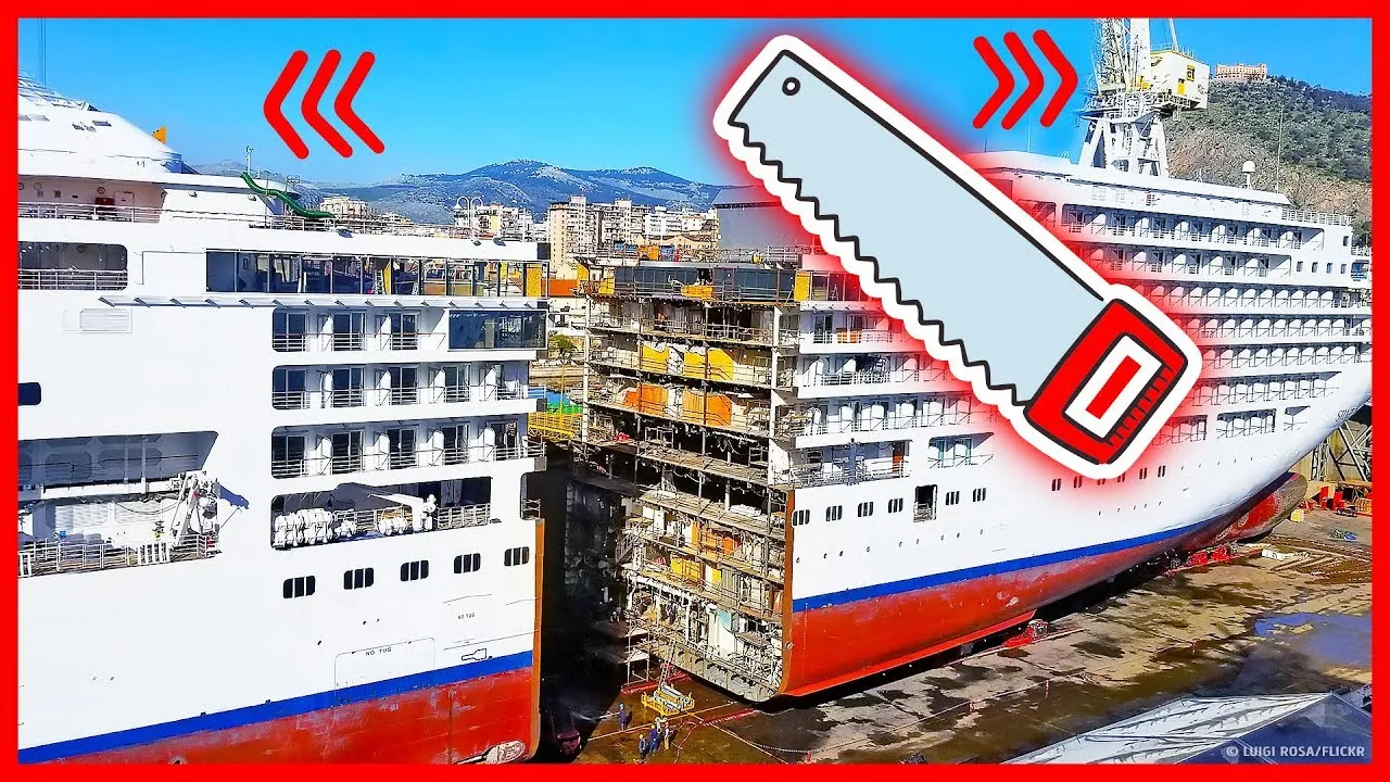 What Happens After Cruise Ships Get Cut in Half - ClassX