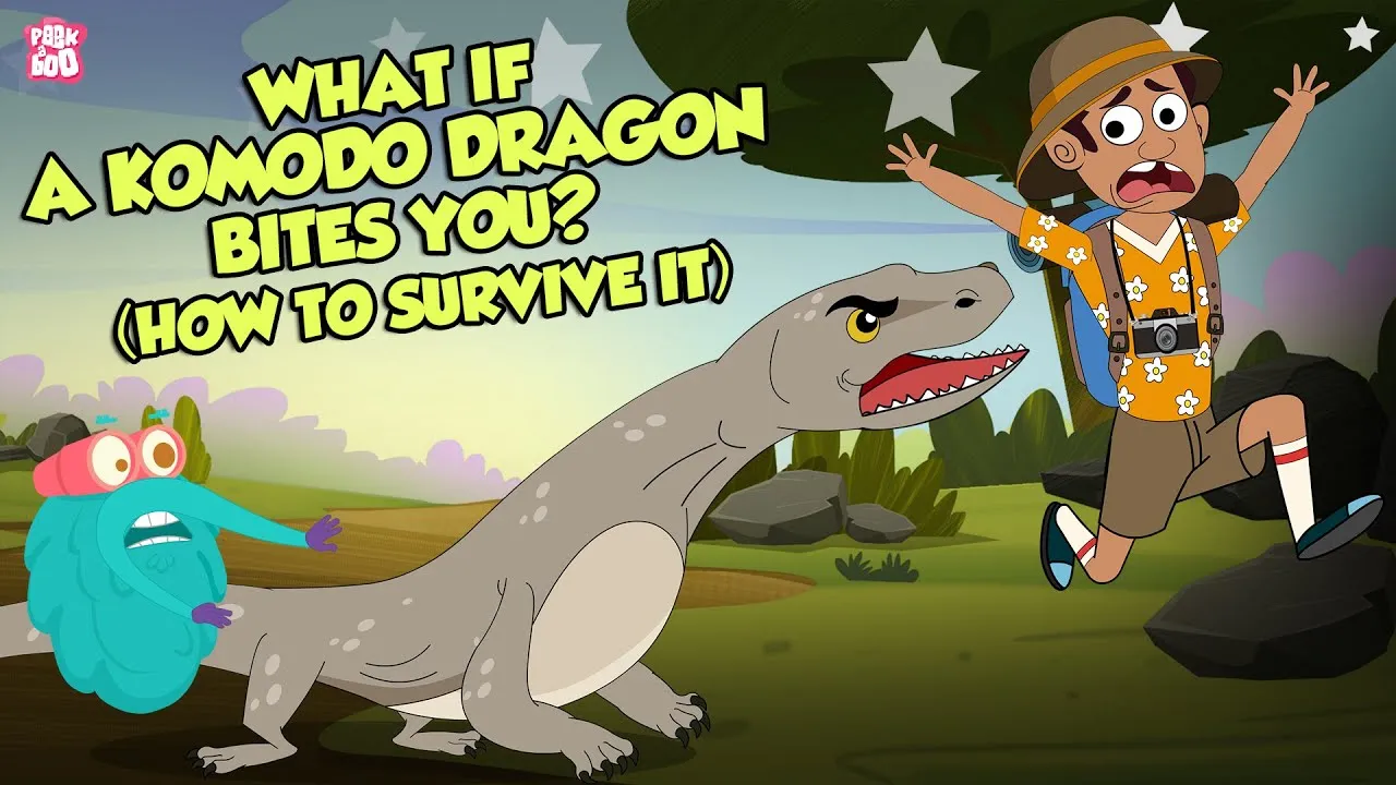 What If Komodo Dragon Bites You? | Komodo Dragon - ClassX