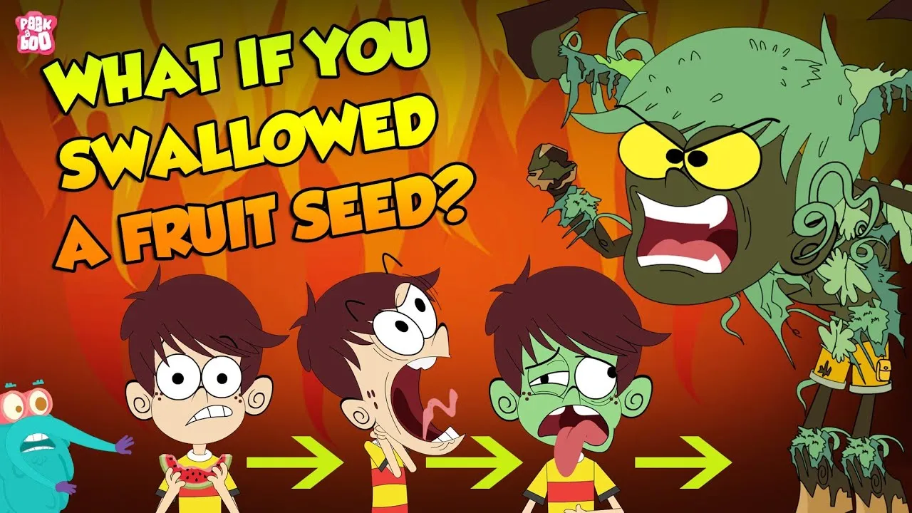 What If You Swallow A Fruit Seed? | Plant Growing In Stomach - ClassX