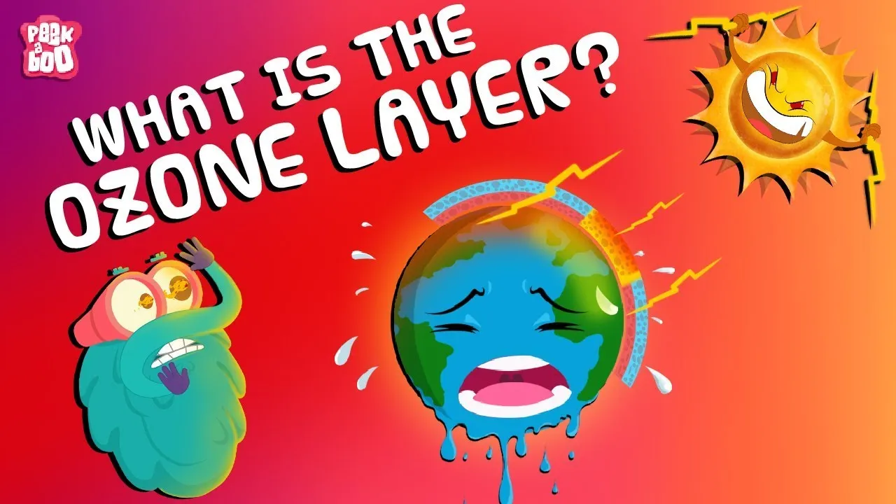 What Is The Ozone Layer? | Ozone Layer Depletion |Kids Learning Video ...