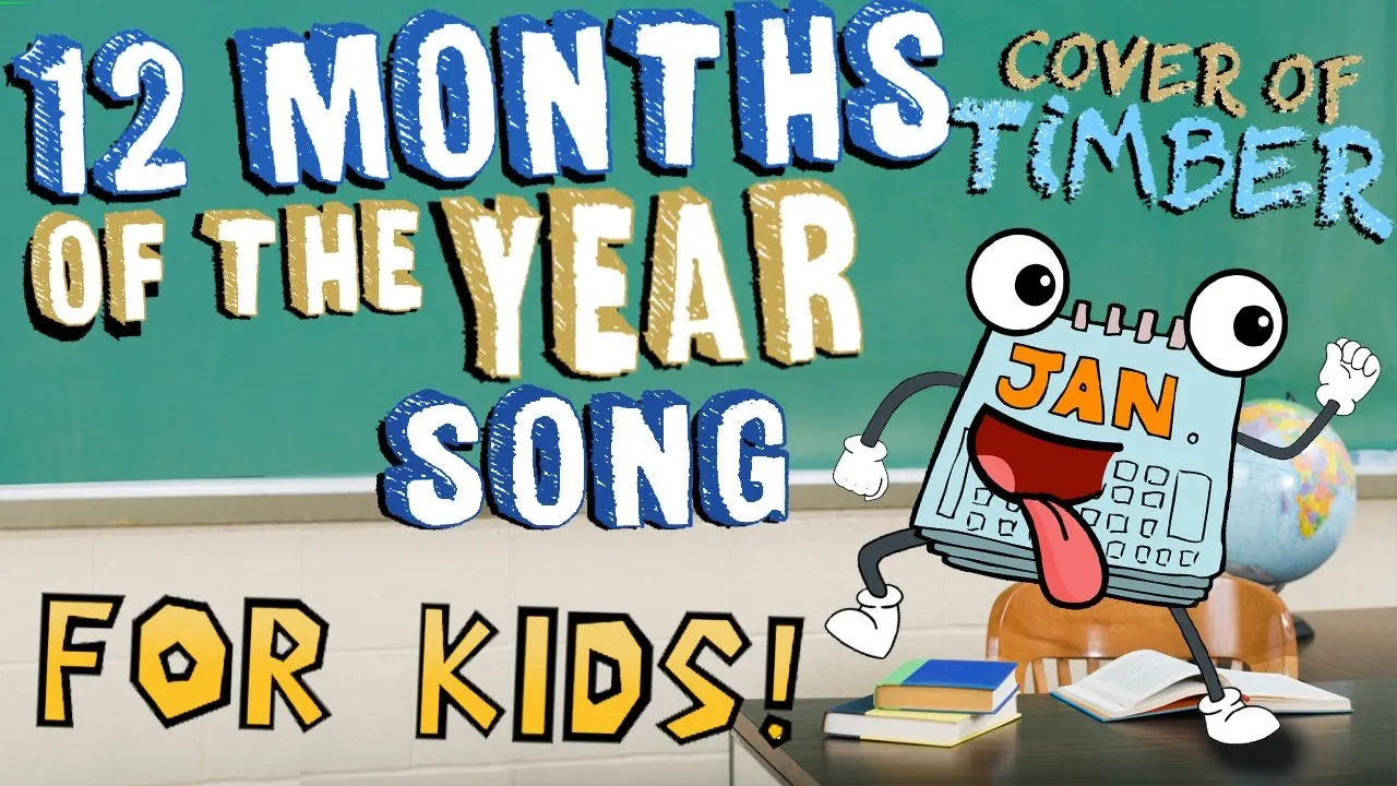 12 Months of the Year Song for Kids! - ClassX