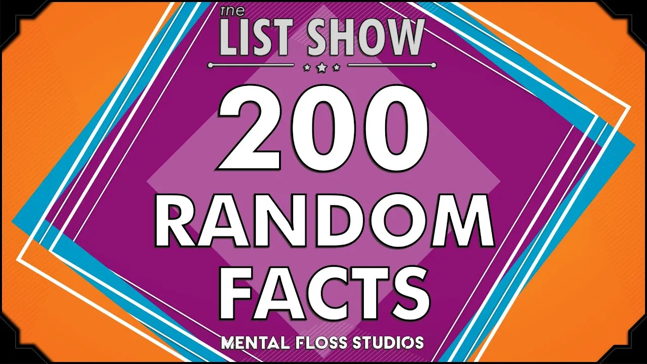200 Random Facts Presented Without Context - ClassX