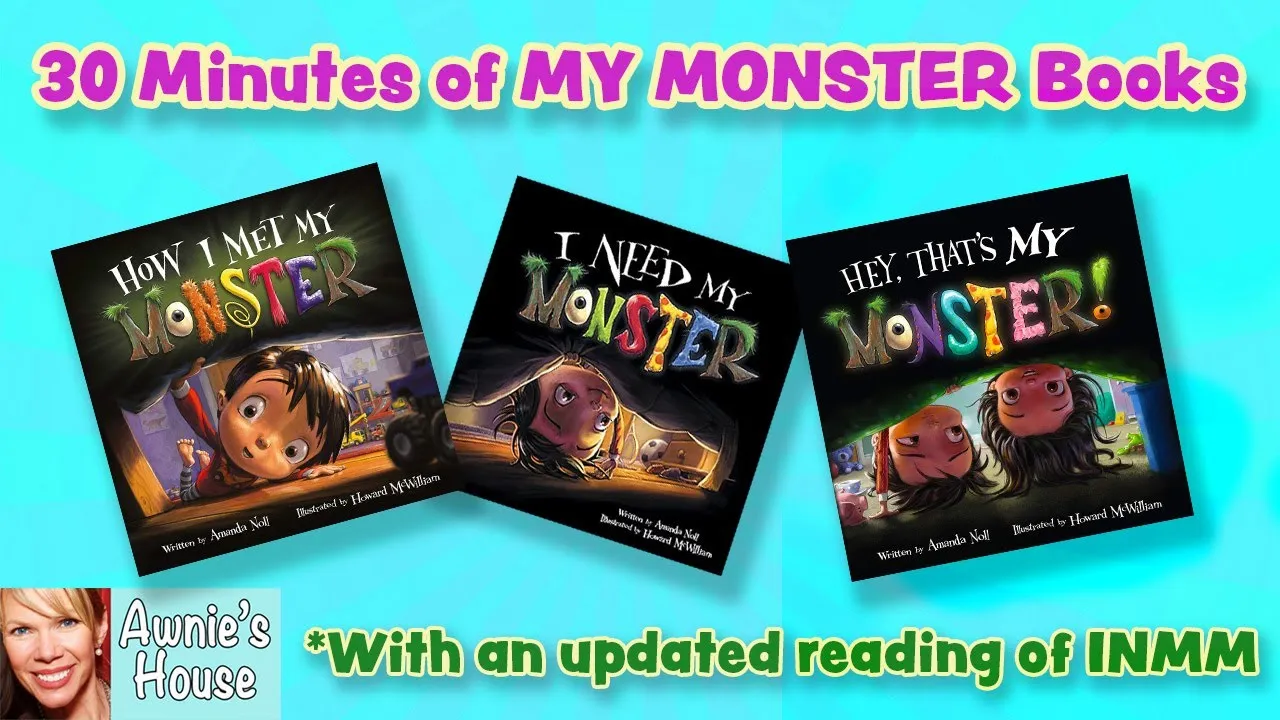 30 Minutes of MY MONSTER Books for Kids Includes Fresh Reading of I ...