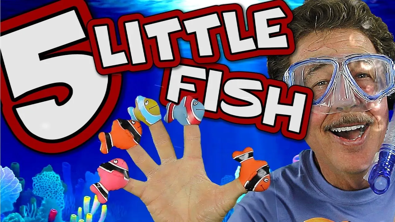 5 Little Fish | Count to 5 | Fun Learning Song for Kids - ClassX
