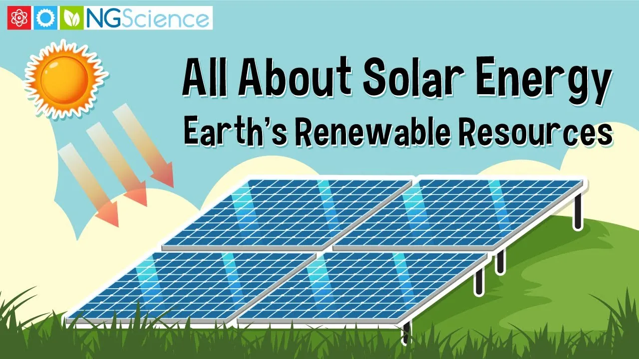 All About Solar Energy – Earth's Renewable Resources - ClassX