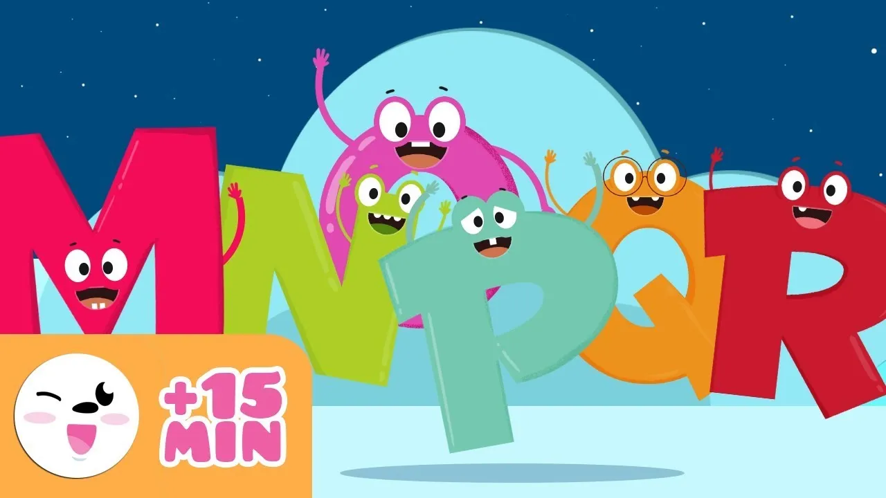 Alphabet M N O P Q R - Educative video for learning the letters ...