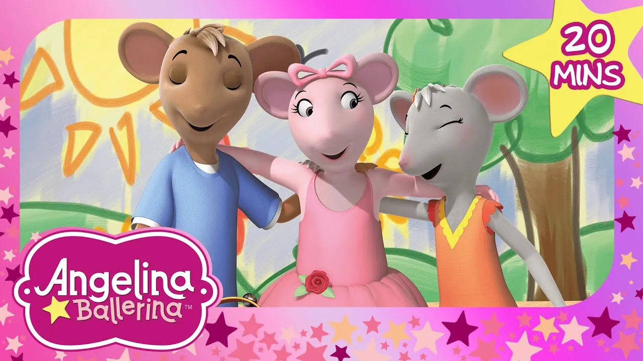Angelina Ballerina ???? Best Friends ???? Clip Compilation - ClassX