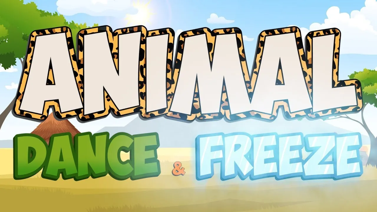 Animal Dance and Freeze | Fun Movement Brain Break - ClassX