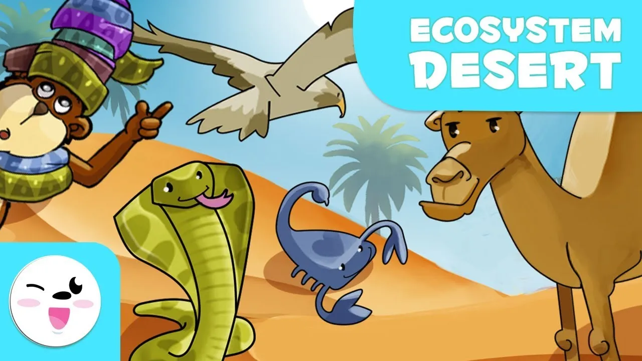 Animals of the Desert - Learning Ecosystems for Kids - ClassX
