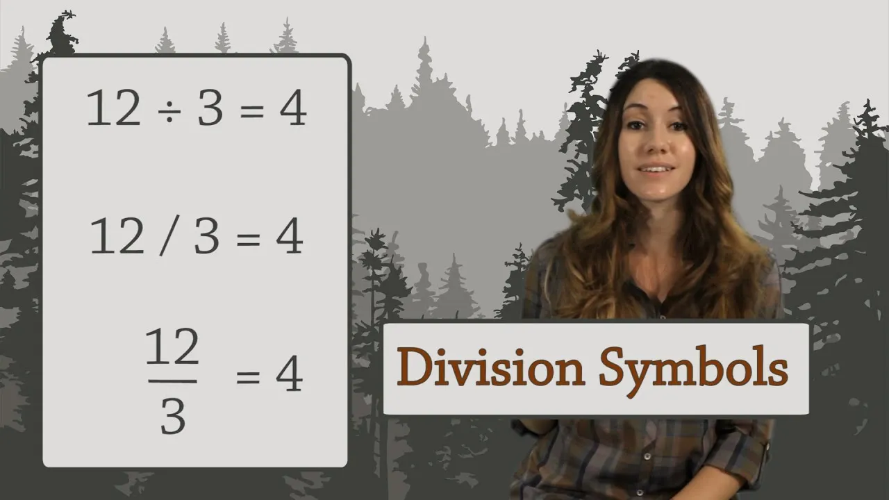 Arithmetic: Division Symbols - ClassX