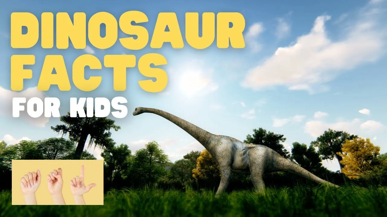 ASL Dinosaur Facts for Kids - ClassX