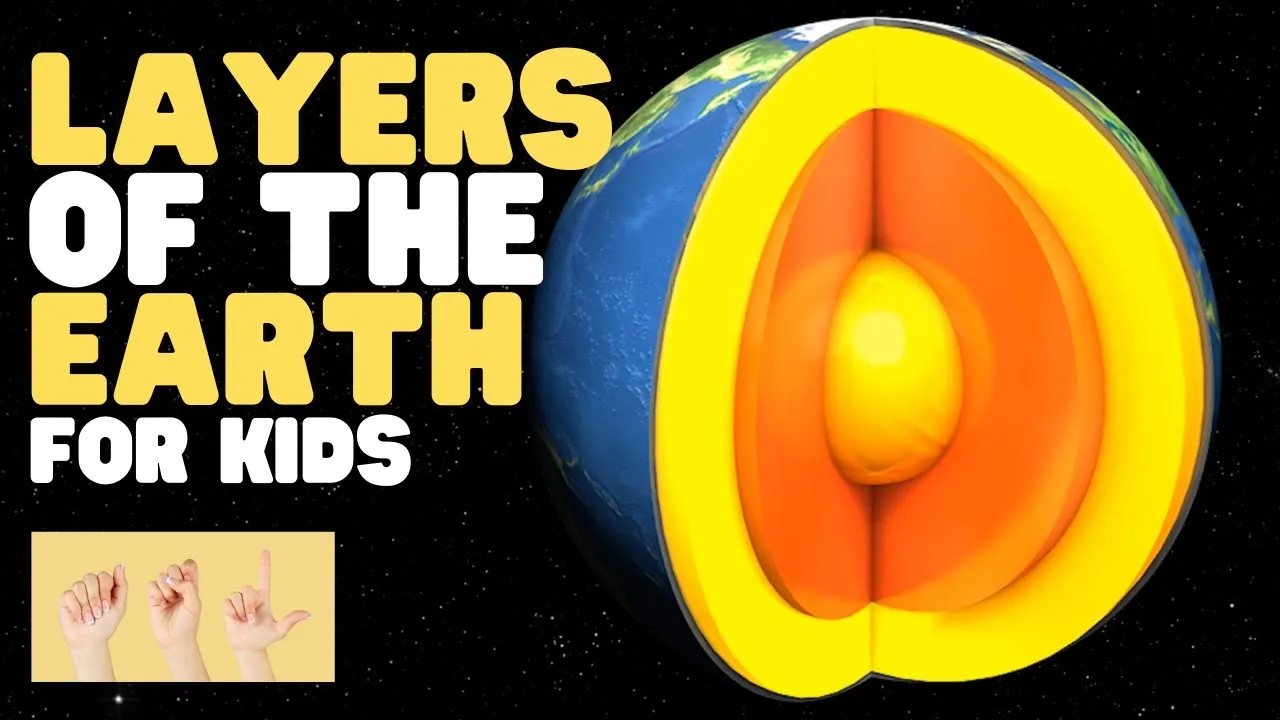 ASL Layers of the Earth for Kids - ClassX