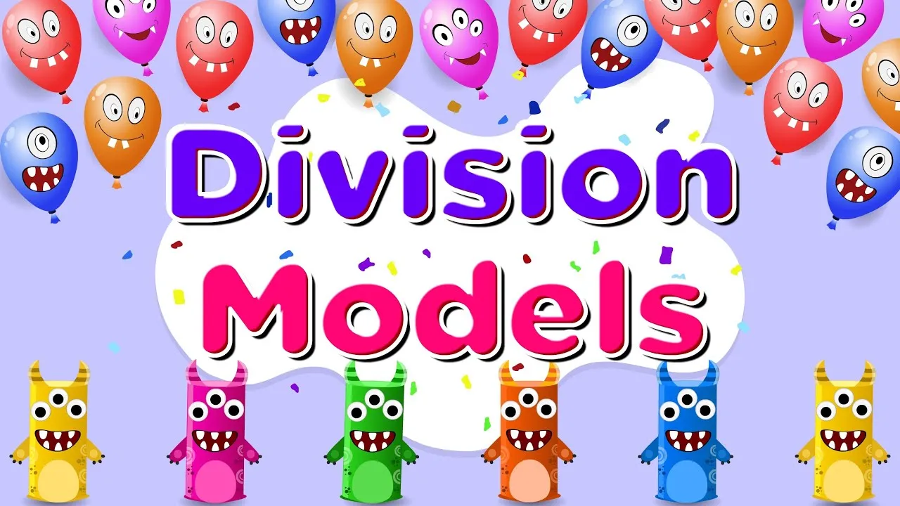 Basic Division for Kids | Learn to Divide Using Grouping, Sharing, and ...