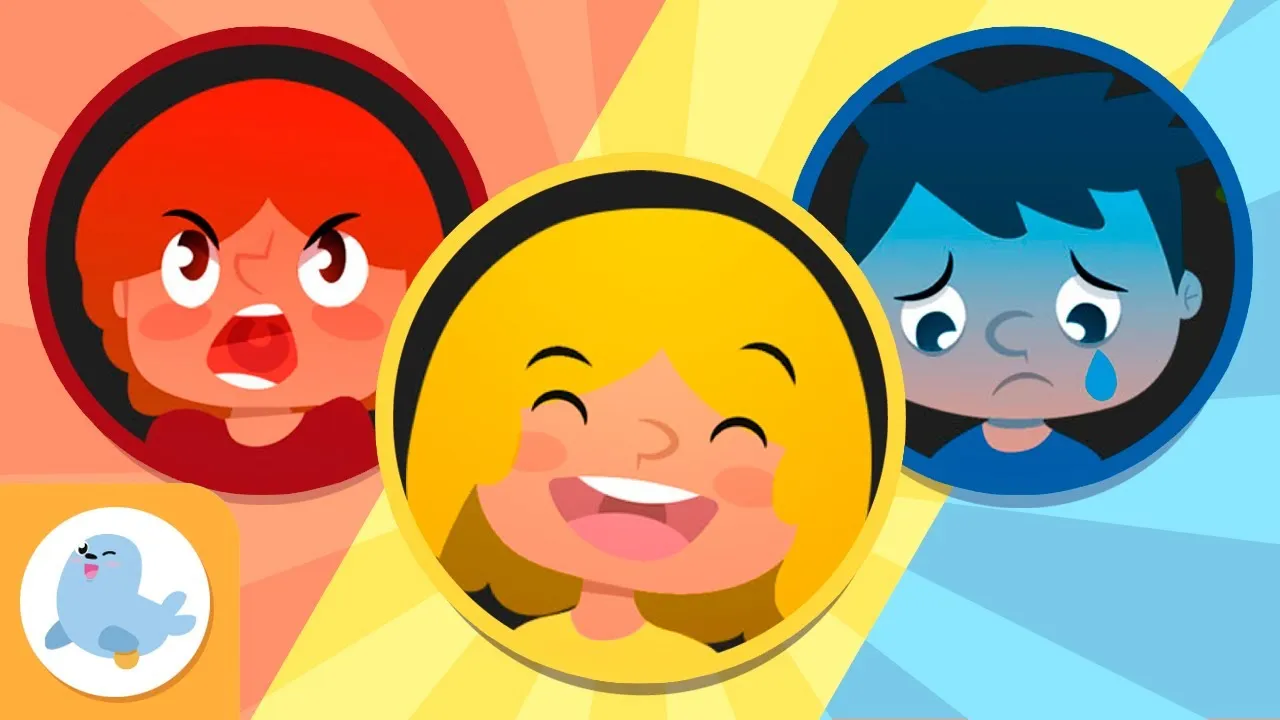 BASIC EMOTIONS for Kids ???? HAPPINESS ???? ANGER ???? FEAR ...