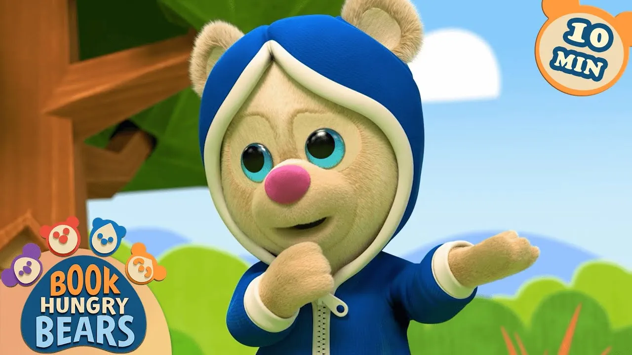 Book Hungry Bears - Best Moments of Crystal | Animation For Kids - ClassX