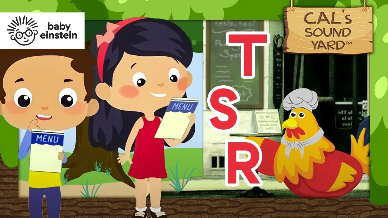 Cal's Sound Yard | Episode 2 - t, s, r - ClassX