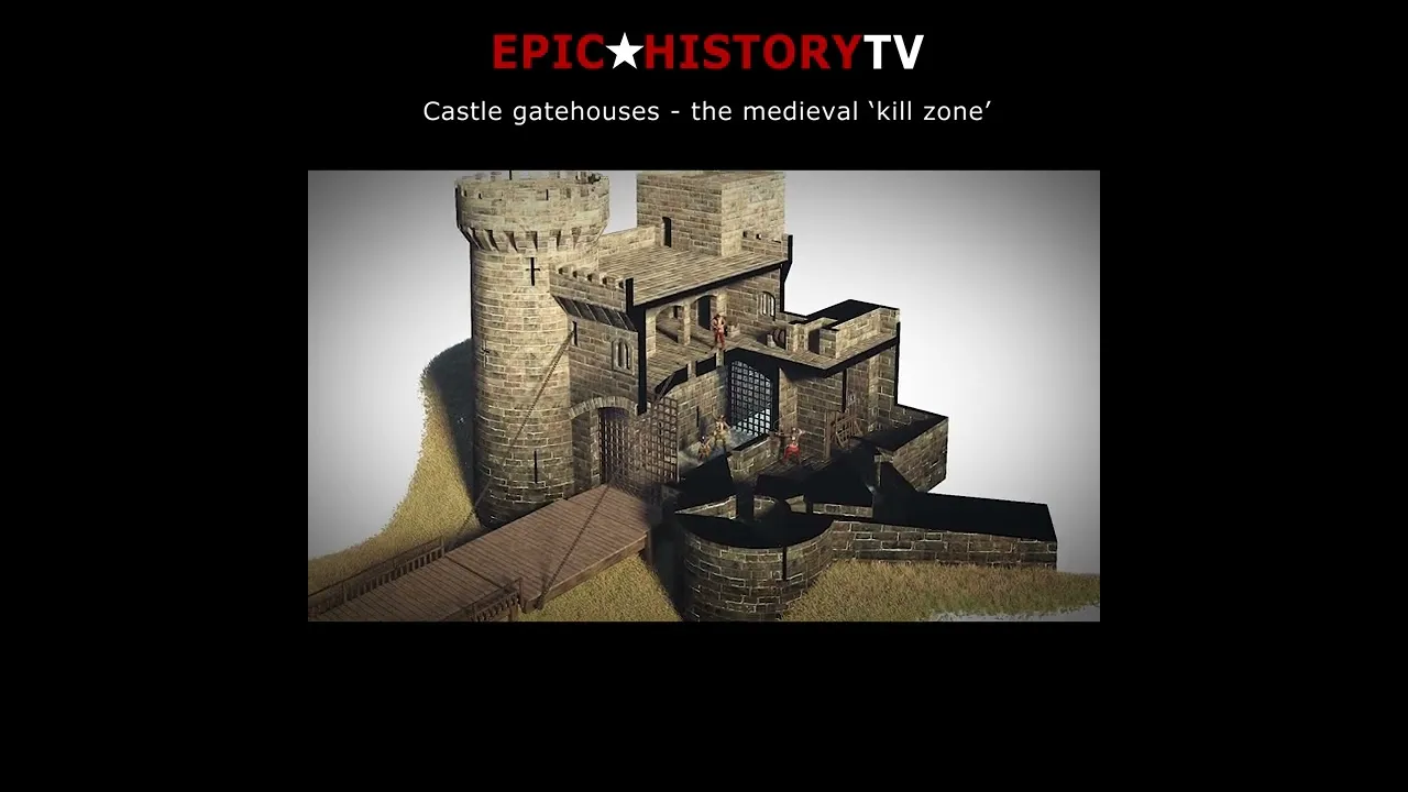 Castle gatehouses - the medieval 'kill zone' - ClassX