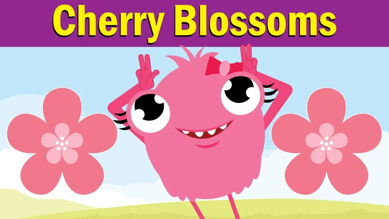 Cherry Blossoms Song for Kids - ClassX