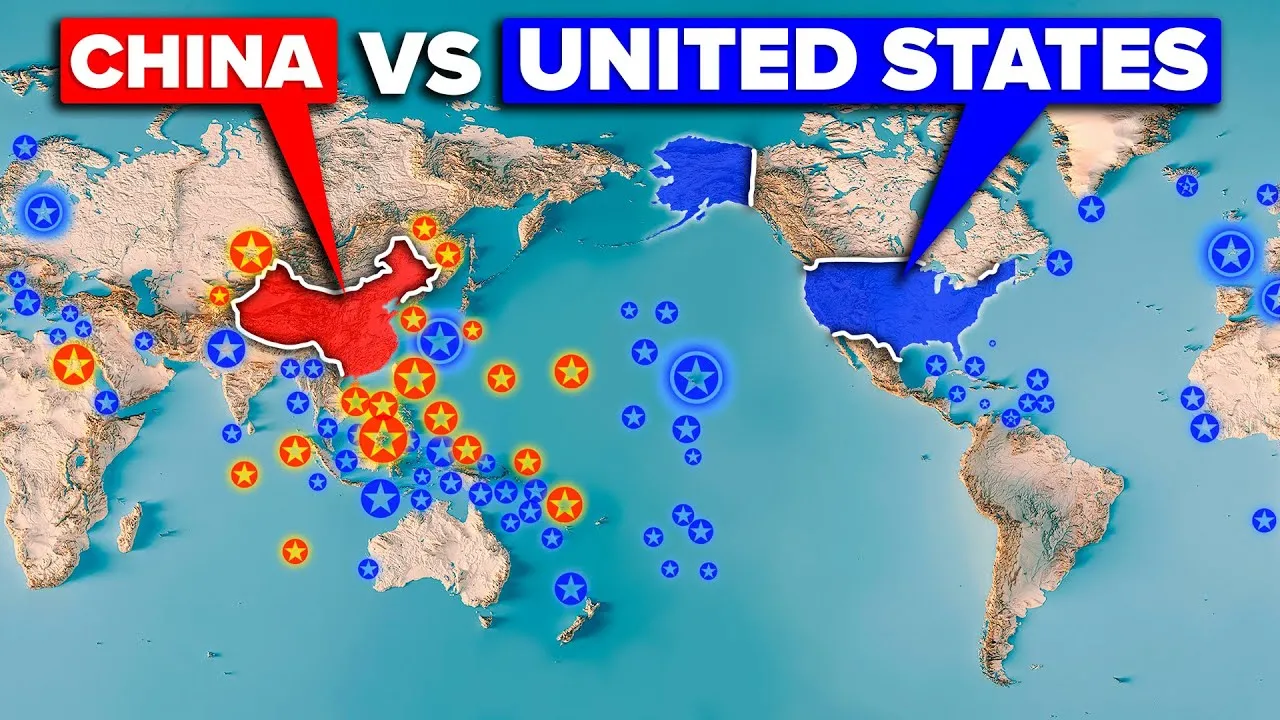 CHINA vs UNITED STATES - Military/Army Base Comparison - ClassX