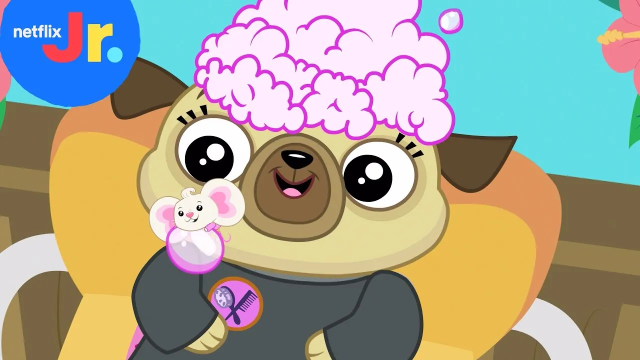 Chip's First Haircut + New Pugadoodle-Do ️ Chip and Potato - ClassX