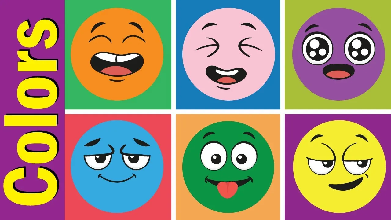 Colors Vocabulary Chant for Children - ClassX