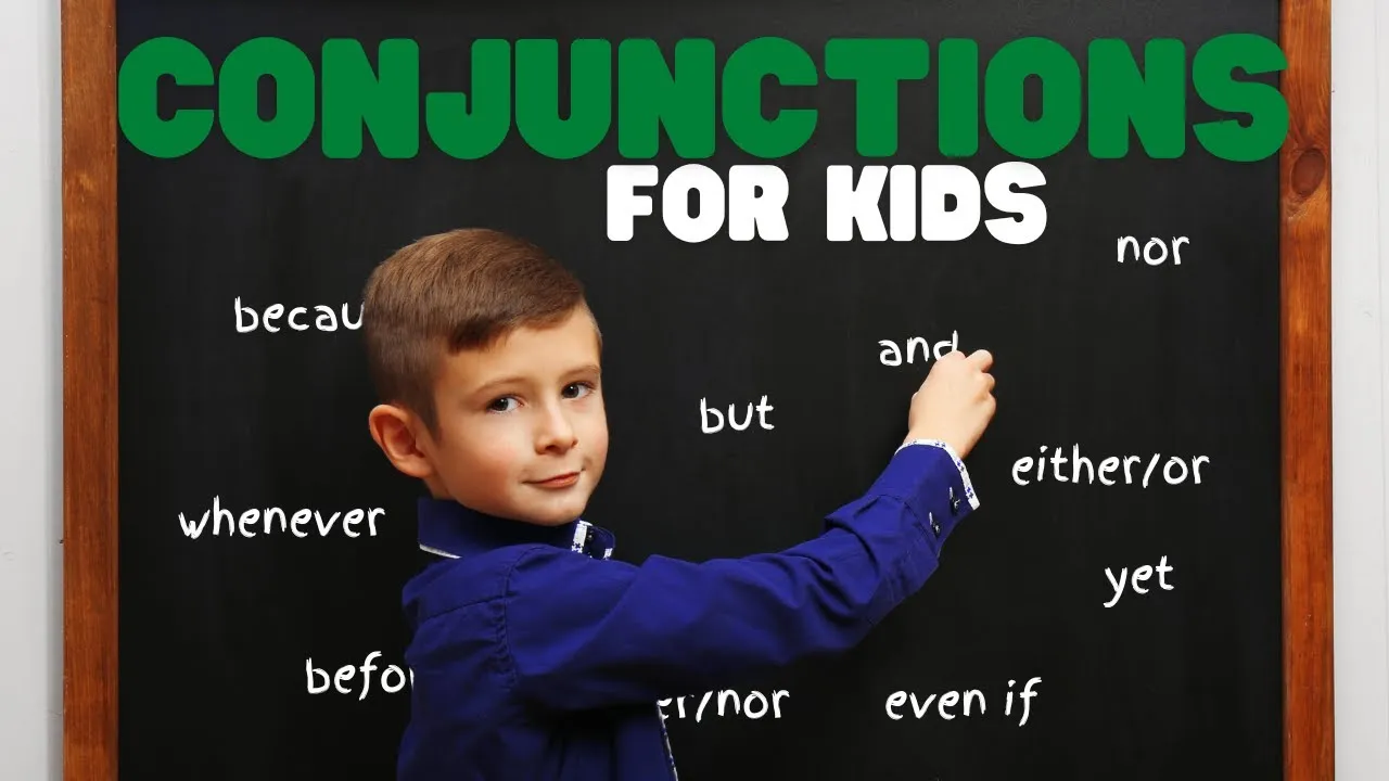 Conjunctions for Kids | Learn about coordinating, correlative, and ...