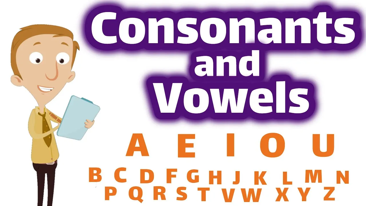 Consonants and Vowels for Kids | Homeschool Pop - ClassX
