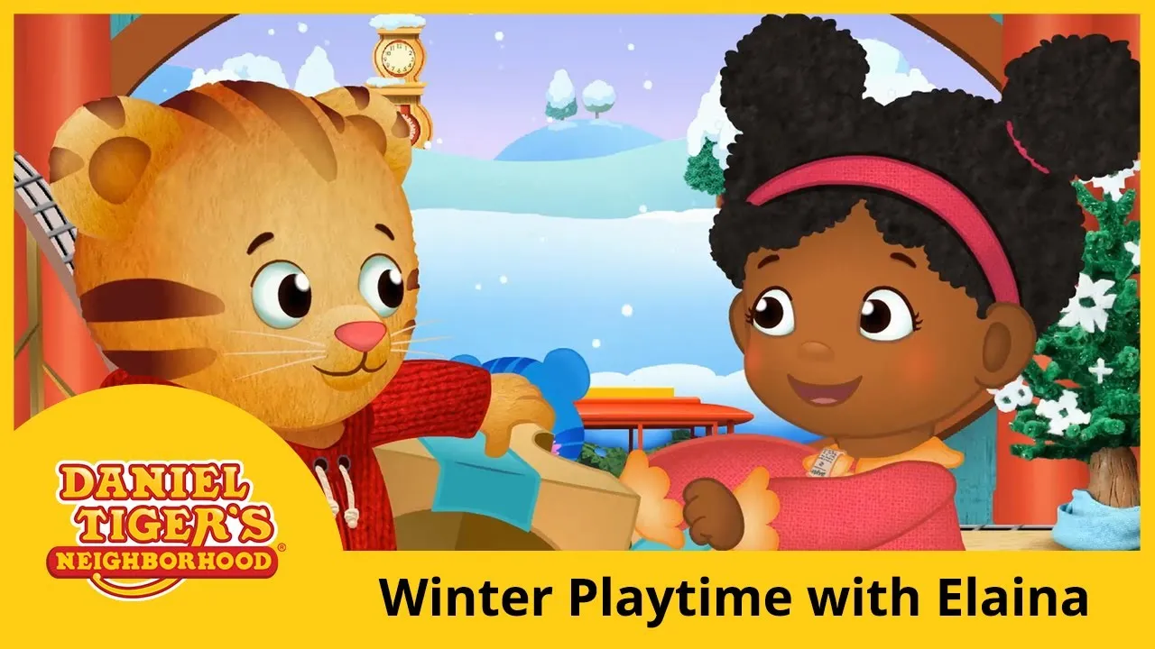 Daniel Tiger's Neighbourhood ???????? Winter Playtime with Miss Elaina ...