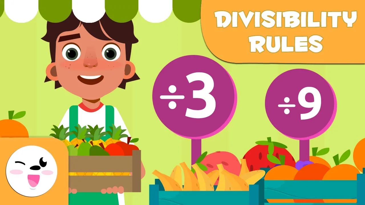 DIVISIBILITY RULES for Kids ???? ???? Dividing by 3 and 9 - Episode 2 ...