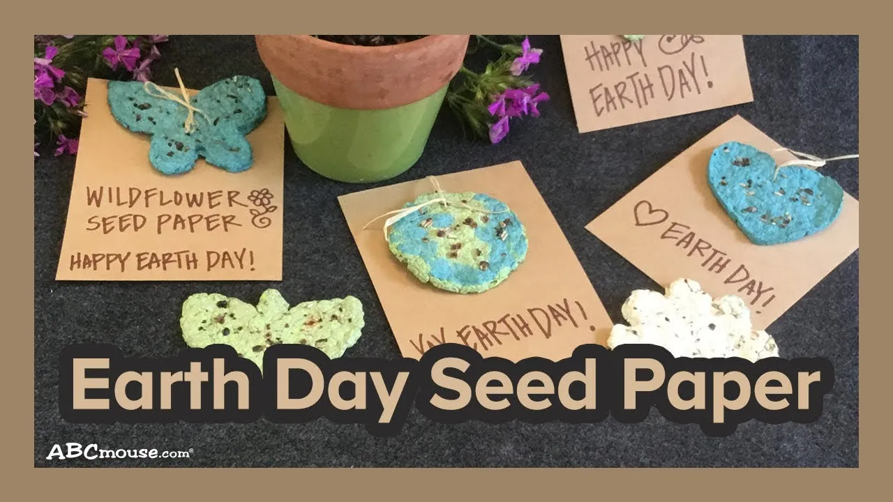 Earth Day Activity: Seed Paper - ClassX