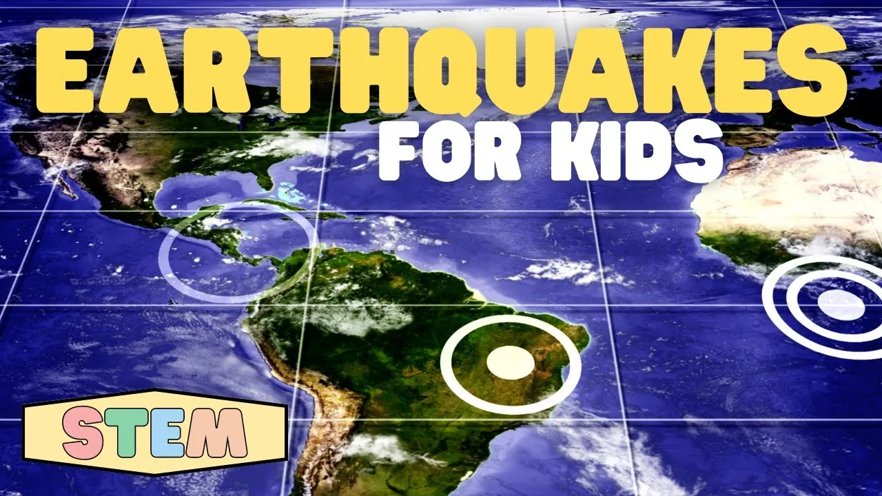 Earthquakes for Kids STEM | Learn why earthquakes happen and how to ...