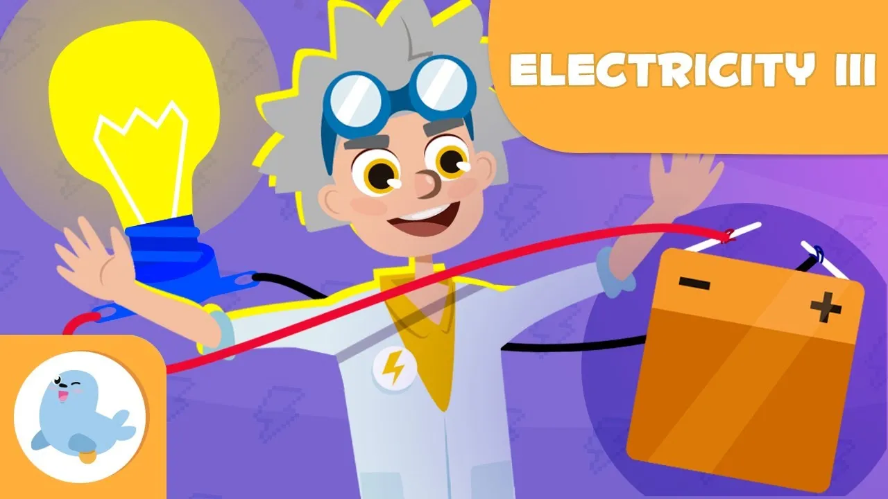 ELECTRICITY for kids ⚡ Episode 3 ???? Create a Circuit ???? Conductive ...