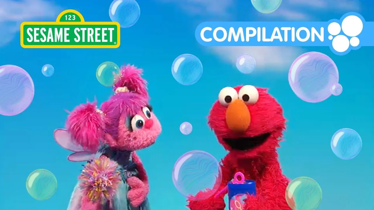 Elmo Plays with Bubbles! | Bubble Fun Compilation - ClassX